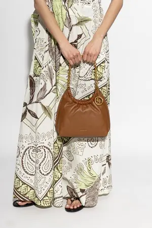 Michael Kors Leather Shoulder Bag - Brown