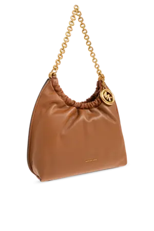 Michael Kors Leather Shoulder Bag - Brown