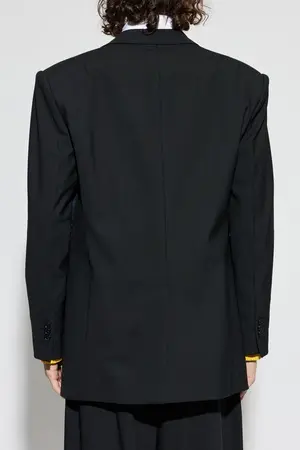 Dsquared2 Wool Blazer With A Single Vent