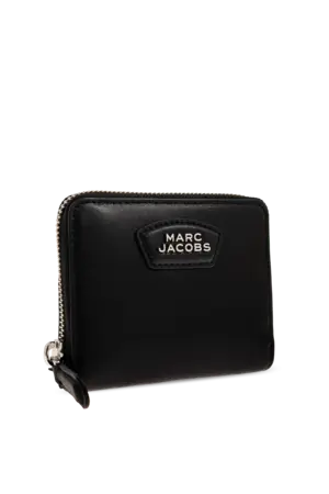 Marc Jacobs Wallet With Logo - Black