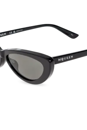 Alexander McQueen Cat-eye Sunglasses - Black