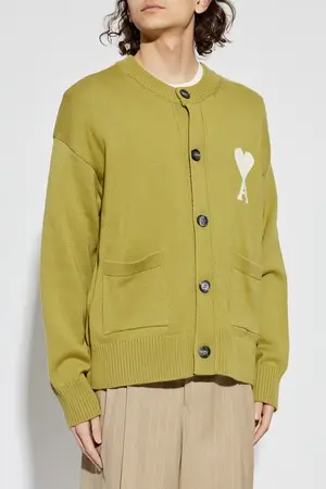 AMI Paris Cardigan With Pockets
