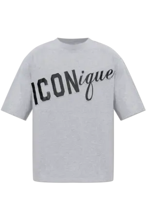 Dsquared2 T-shirt With Logo - Grey