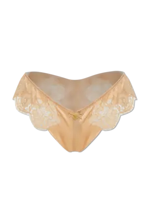 Dsquared2 Briefs With Lace Inserts - Beige