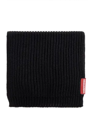 Dsquared2 Hat And Scarf Set - Black