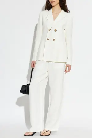 AMI Paris Double-breasted Blazer With Single Vent