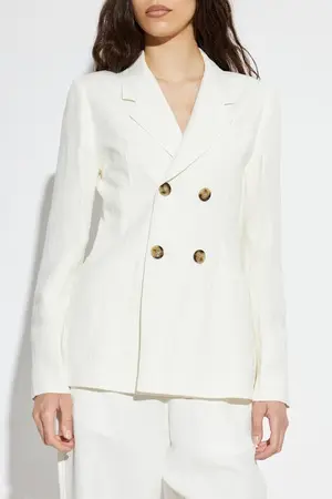 AMI Paris Double-breasted Blazer With Single Vent