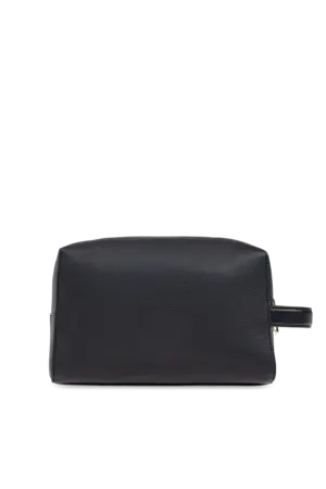 Paul Smith Leather Toiletry Bag - Black