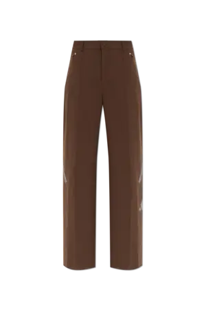Adidas X Entire Studios Wide-leg Trousers - Brown