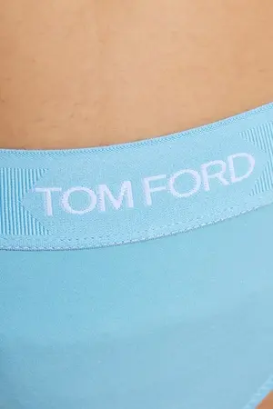 TOM FORD Strings With Logo - Blue