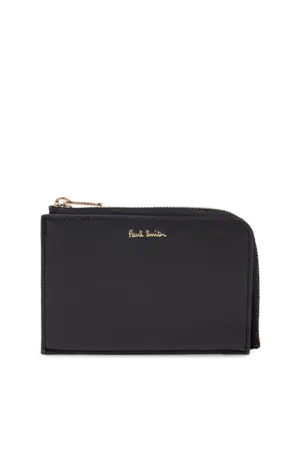 Paul Smith Leather Card Holder - Black