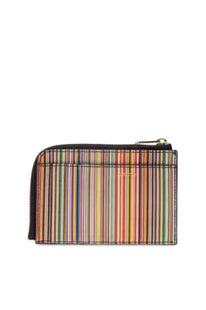 Paul Smith Leather Card Holder - Black