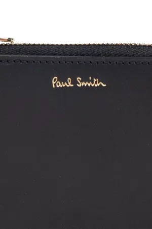 Paul Smith Leather Card Holder - Black
