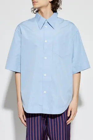 AMI Paris Oversize’ Shirt - Blue