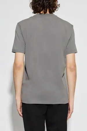 EA7 T-shirt With Printed Logo - Grey