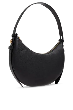 Tory Burch Romy Half Moon Shoulder Bag - Black