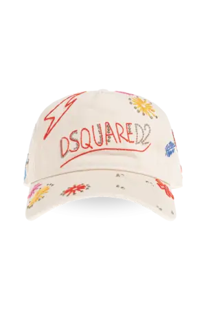 Dsquared2 Baseball Cap - Cream
