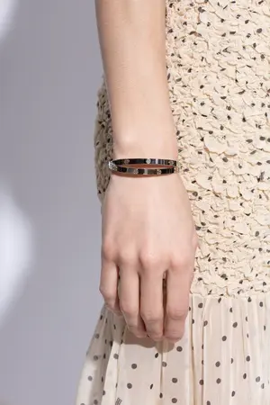 Tory Burch Logo Bangle - Silver