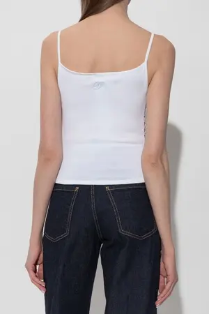 Dsquared2 Top With Decorative Side Cut-outs - White