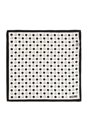 Moschino Printed Pocket Squares For Men