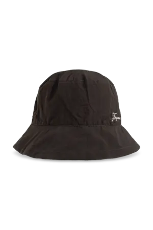 Jacquemus Bucket Hat With Embroidered Logo Brown
