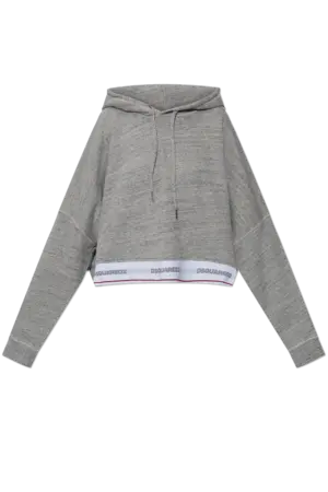 Dsquared2 Oversized Hoodie - Grey