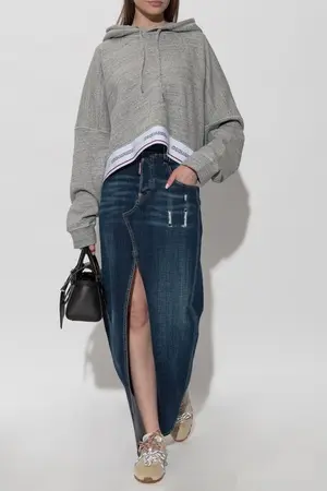 Dsquared2 Oversized Hoodie - Grey