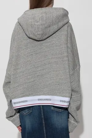Dsquared2 Oversized Hoodie - Grey