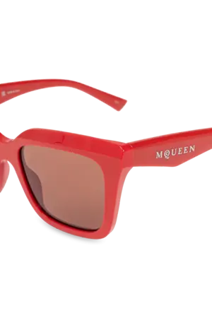 Alexander McQueen Square Frame Sunglasses