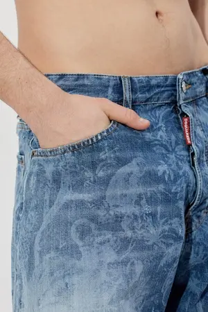 Dsquared2 Boxer' Denim Shorts
