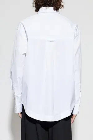 AMI Paris Shirt With Pocket - White