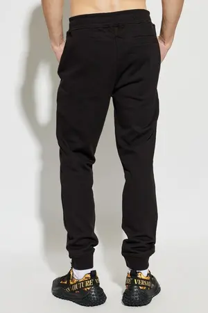 Versace Sweatpants With Logo Patch