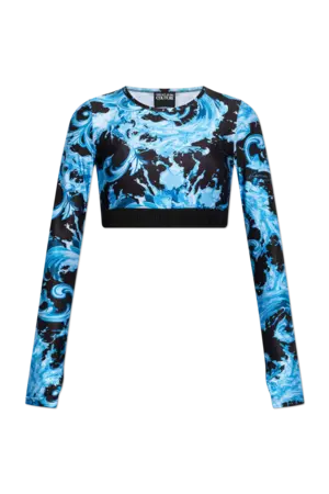 Versace Short Performance Tops For Women