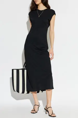 AMI Paris Sleeveless Midi Dress