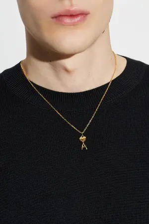 Ami Necklace With "a" Pendant