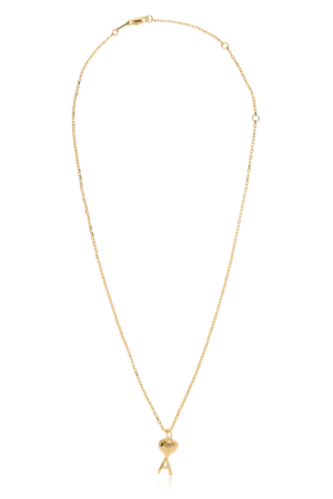 Ami Necklace With "a" Pendant