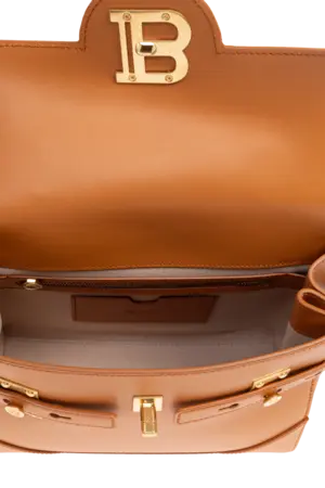 Balmain B-buzz 23 Handbag - Brown
