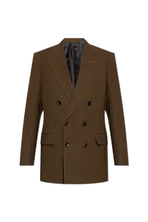 TOM FORD Wool Blazer With Double Vent