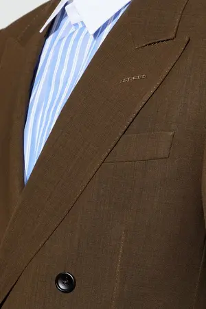 TOM FORD Wool Blazer With Double Vent