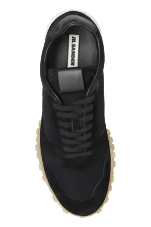 JIL SANDER Low Profile Sneakers - Black