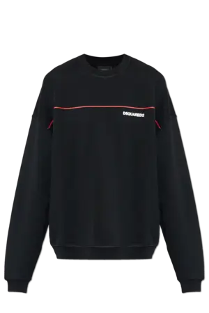 Dsquared2 Printed Logo Sweatshirt - Black