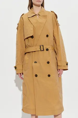 Dsquared2 Double-breasted Coat - Beige