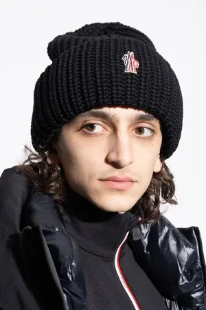 Moncler Apres-ski Beanie - Black