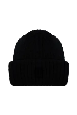 Moncler Apres-ski Beanie - Black