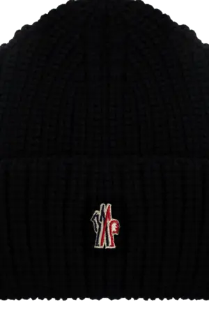 Moncler Apres-ski Beanie - Black