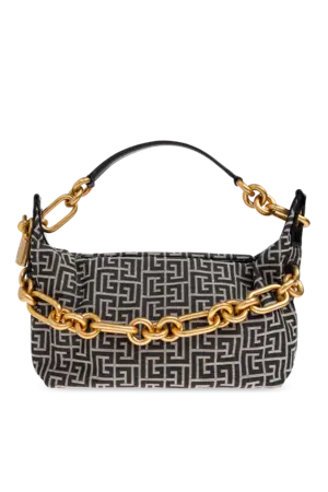 Balmain Sync Medium Handbag - Black