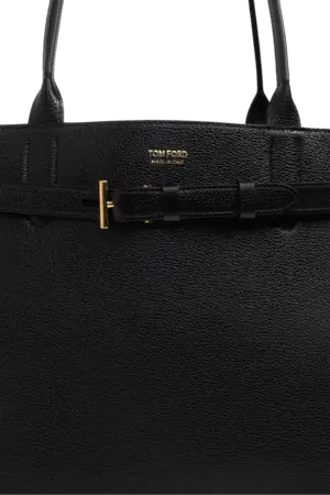 TOM FORD Leather Shopper Bag
