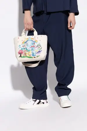 Kenzo Handheld Shopper Bag - Cream