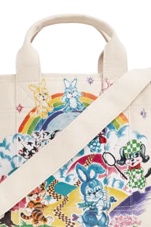 Kenzo Handheld Shopper Bag - Cream