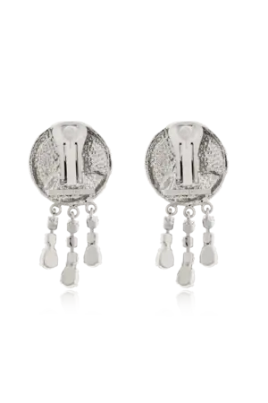 Alessandra Rich Crystal Clip-on Earrings